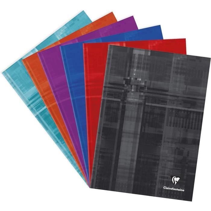 9045C - Un Cahier Broché Rembordé Rigide 192 Pages 21X29,7 Cm 90G ...