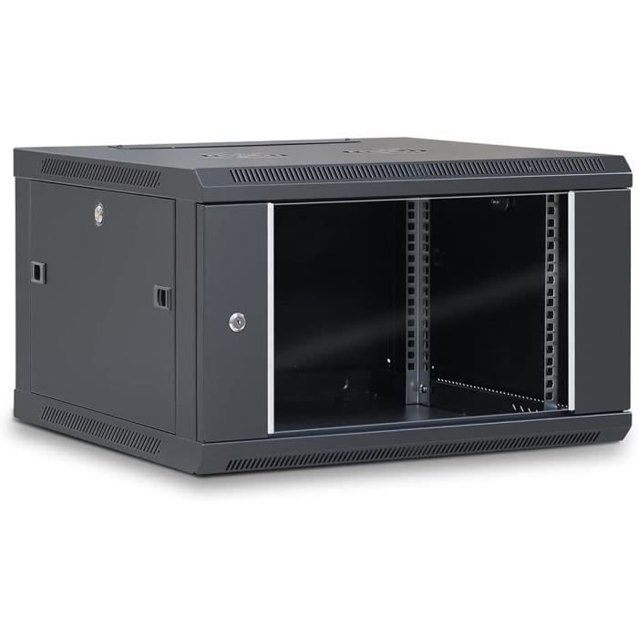 37410M Coffret Armoire Réseau 19 Pouces 6U – L 600 X P 600 X H 368Mm ...
