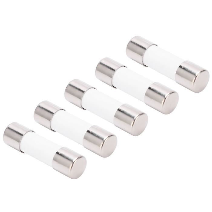 TMISHION Accessoire de tube de fusible 5 pièces Kit de Protection photovoltaïque Tube fusible ...