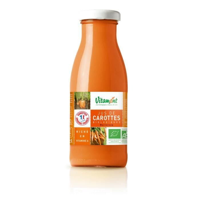 VITAMONT - MINI JUS DE CAROTTE 25CL - Cdiscount Au quotidien