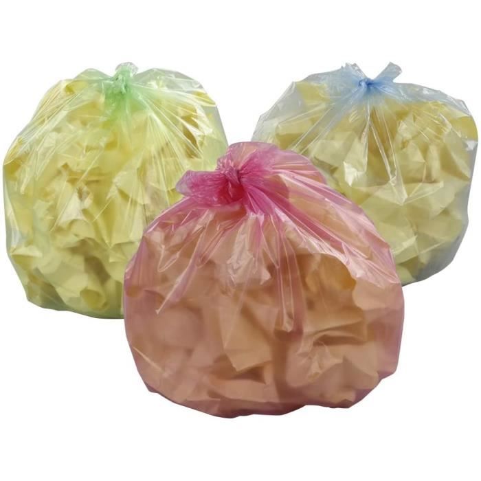 180 Compte Petits Garbage Sachets Poubelles Sacs Poubelle de Plastique ...