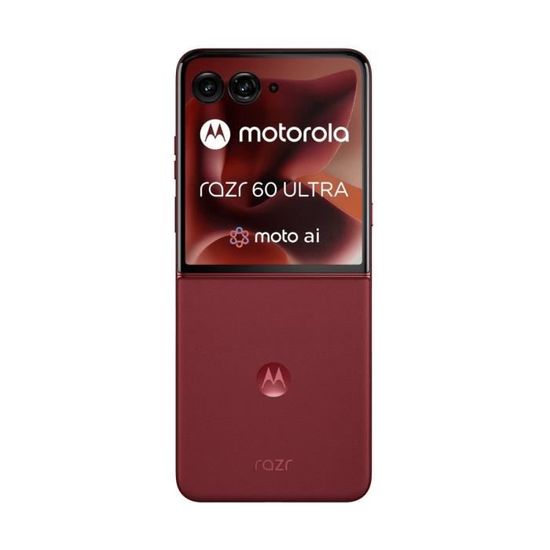 Motorola Razr 60 Ultra 5G 16 Go/512 Go Rouge (Rio Red) Double SIM ...