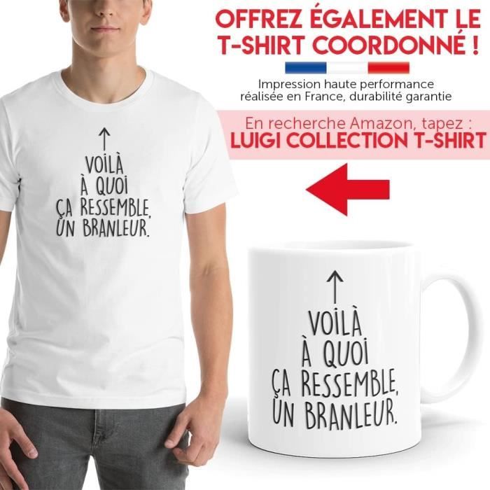 Mug Humour Homme Branleur Tasse Message Drôle Rigolo. Idée Cadeau ...