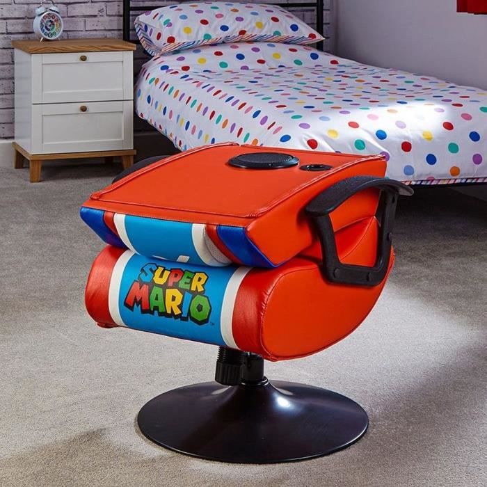 Siège Gaming - X ROCKER - Super Mario Bros : Mario - Cdiscount Informatique