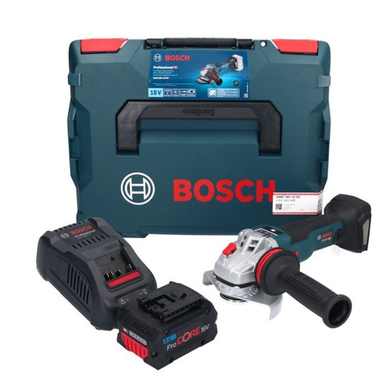 Bosch GWS 18V-10 SC Meuleuse angulaire sans fil 18 V 125 mm Brushless + 1x batterie ProCORE 8,0 ...