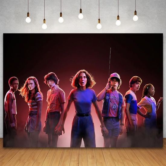 W-22122205-270cmX180cm-Banderole lumineuse à thème de Stranger Things ...