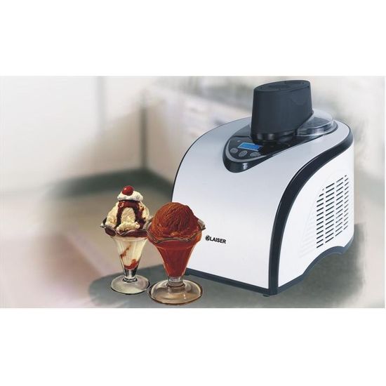 Turbine à glaces professionnelle Klaiser H50 avec livre de 62 recettes ...