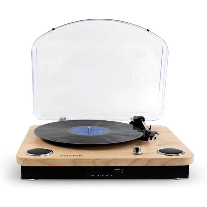 PRIXTON - Tourne Disque Vinyle Vintage Marconi, Lecteur Platine Vinyl ...