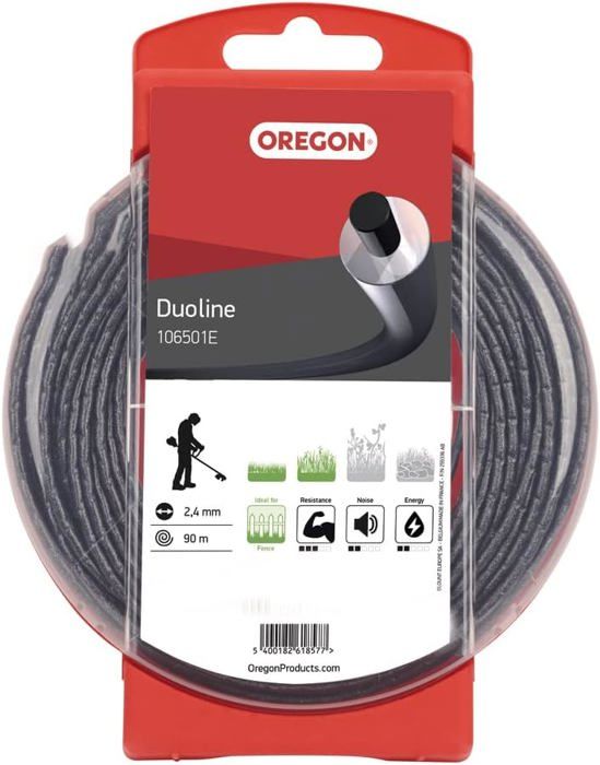 106501E Fil de coupe rond Duoline, 2,4 mm, rouleau de 90 m.[Z162 ...
