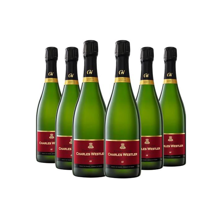 Charles Westler Brut Réserve 75cl - lot de 6 - La cave Cdiscount