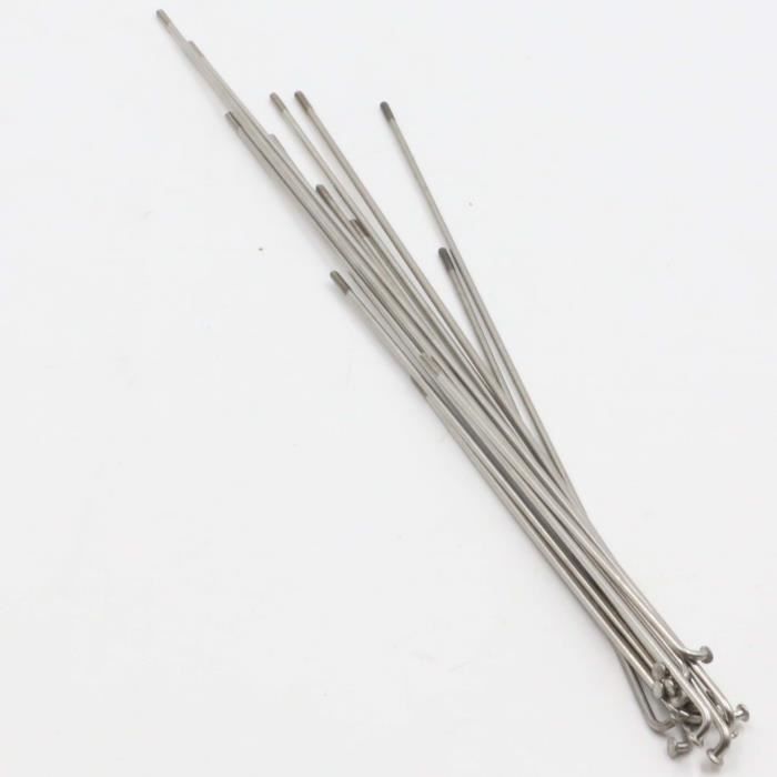 Rayon de vélo 10 pièces roues de moto 12g - K rayon de vélo vélo vélo ...