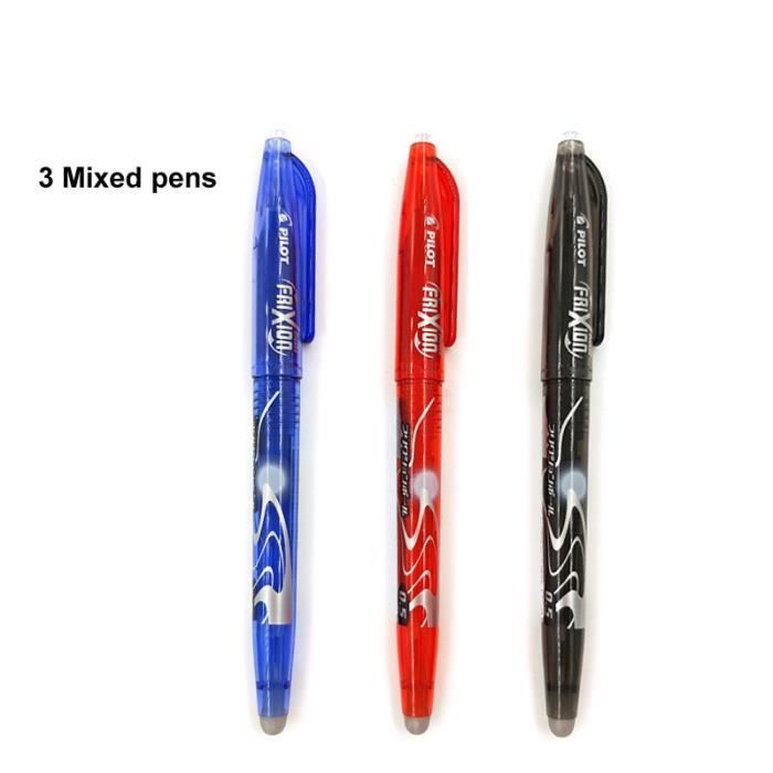 Stylo mixte - Frixion - Recharge 6/12 - Effaçable - Encre gel - Pointe ...