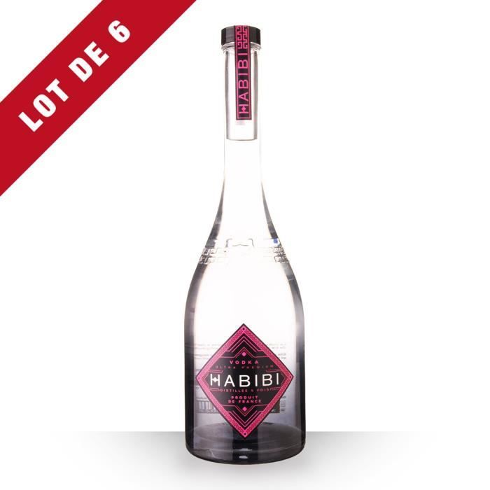 Lot de 6 - Vodka Habibi 70cl - La cave Cdiscount