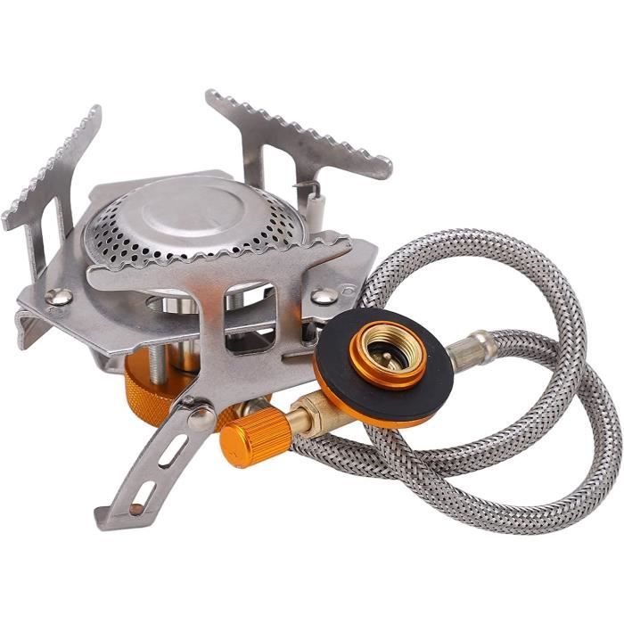 Réchaud d'extérieur, réchaud à gaz Portable Durable et à Haut rendement ...