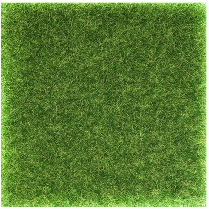 Faux Gazon Artificiel Gazon Herbe Gazon Intérieur Faux Pelouse Artificielle pour Gazon Jardin ...