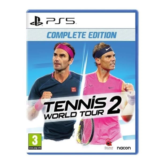 TENNIS WORLD TOUR 2 PS5 BIG BEN INTERACTIVE - Cdiscount Jeux vidéo