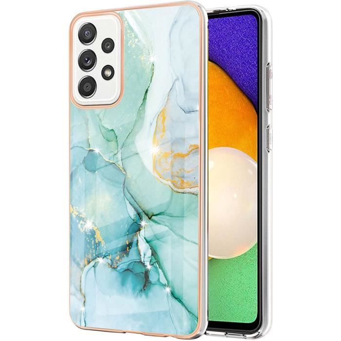 Coque Samsung Galaxy A52 - A52 5G - A52S 5G Marbre Coque, Silicone ...