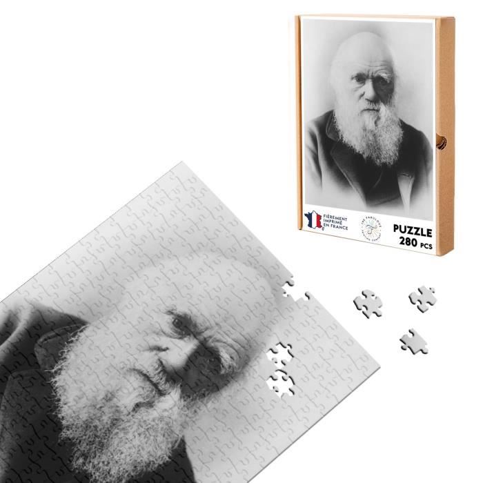 Puzzle Classique 280 pièces Charles Darwin Scientifique Photo Ancienne ...