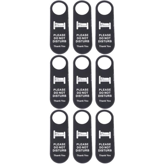 9 PCS HOTEL Suspending Signes Porte de rappel utile Panneaux de rappel ...