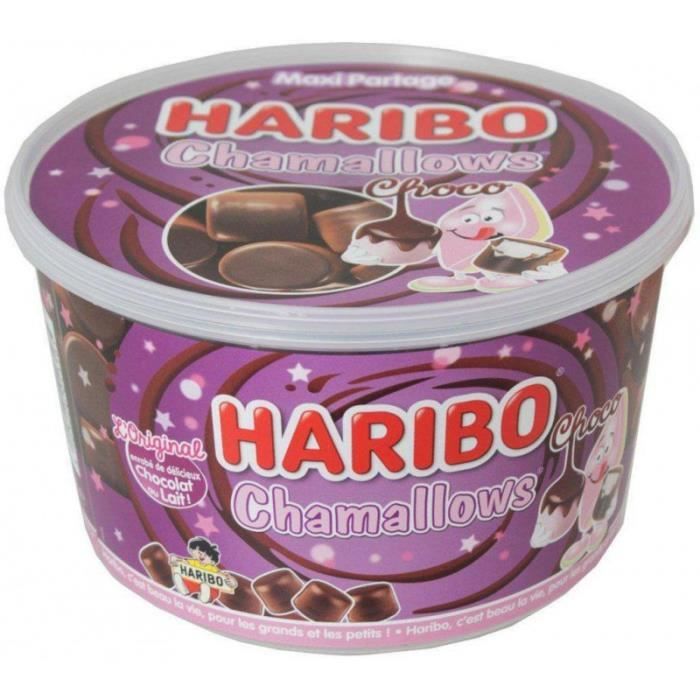 Haribo Chamallow Choco Mégabox (Boîte de 650g) - Cdiscount Au quotidien