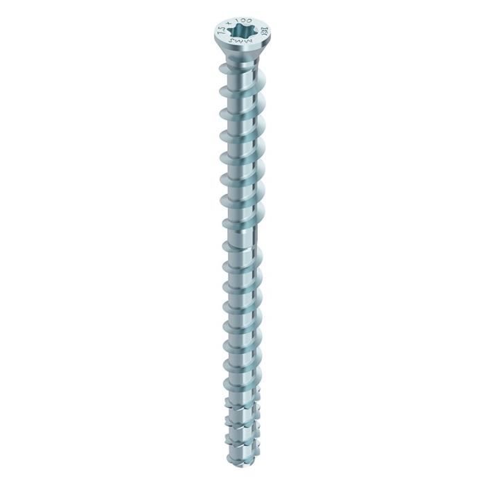 Vis fraisée Inox HECO-MULTI-MONTI MMS-TC 7,5x100 TD zn-bl T-30 (Par 50 ...