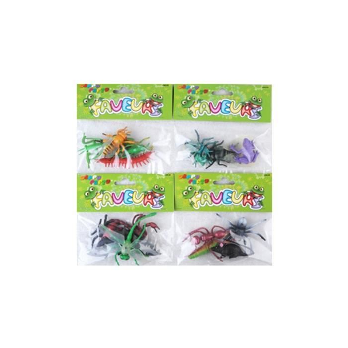 8 INSECTES EN PLASTIQUE Multicolore - Cdiscount Jeux - Jouets