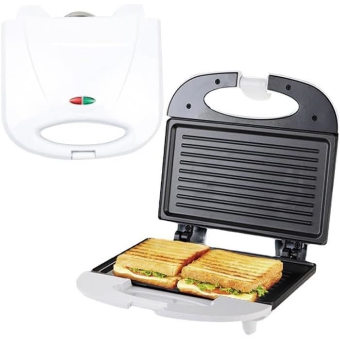 750W Machine À Sandwich Maker, Antiadhésif Appareil À Croques Monsieur ...