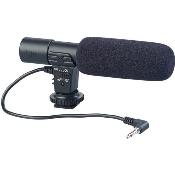 Microphone externe pour caméras et caméscopes - Cdiscount Appareil Photo