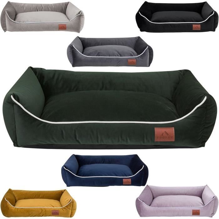 FUUFEE Panier Chien, Coussin Chien dehoussable et Lavable, Lit pour ...
