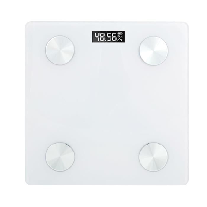 Balance Corporelle Intelligente, Pèse-Personnes De Salle De Bain Pèse ...