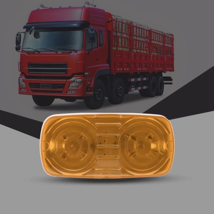 Garosa feu de gabarit à LED 24V 10LEDs Side Marker Light Turn Signal ...