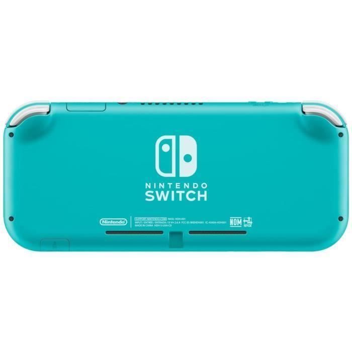 Console portable Nintendo Switch Lite • Turquoise - Cdiscount Jeux vidéo