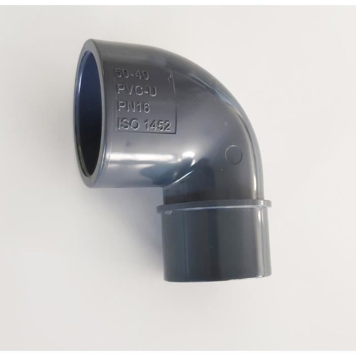 Coude PVC Pression 90° Male Femelle 50mm / 50mm intérieur vers 50mm ...