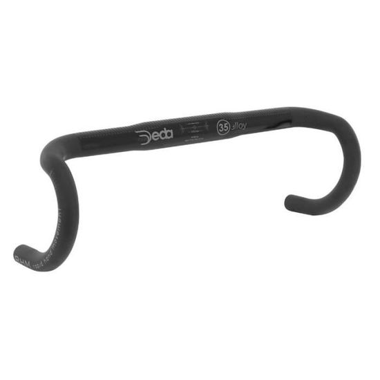 Cintre de vélo - Deda - M35 - Aluminium - Noir - 460 mm extérieur ...