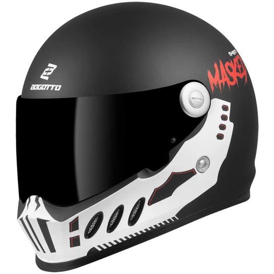 SH-800 Masked Helmet Casque - Cdiscount Auto