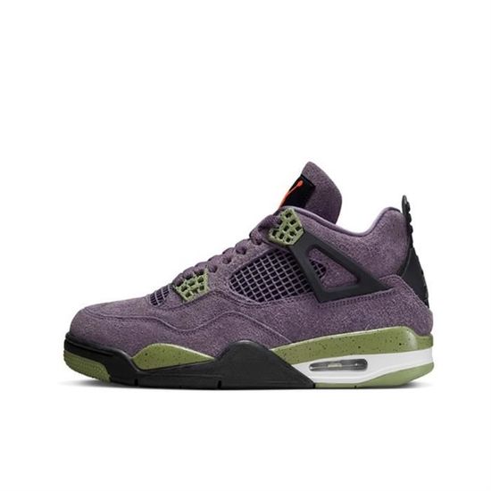 Jordan 4 Retro Canyon Purple - Cdiscount Sport