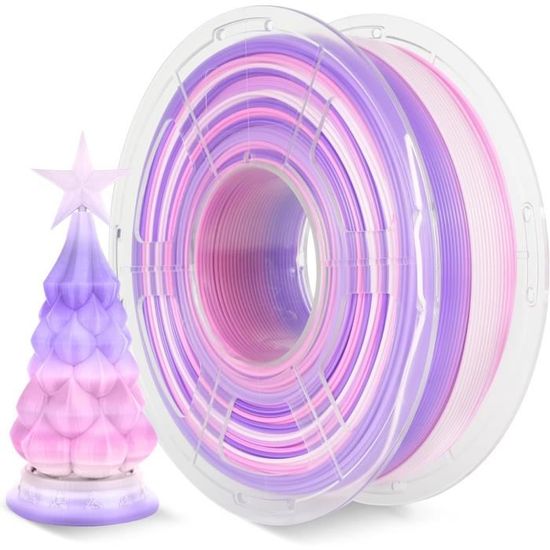 Filament Rainbow Pla, Filament D'Imprimante 3D Multicolore, Changement ...
