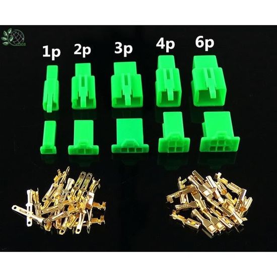 Câble de batterie,10set 6P--Connecteur de fil électrique 2.8, 6-9mm 2-3-4-2.8 broches, pour ...