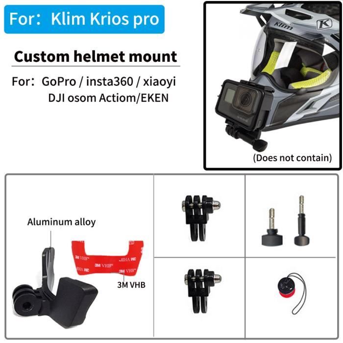Pour krios pro Basic Klim krios pro pour casque, accessoires de caméra ...