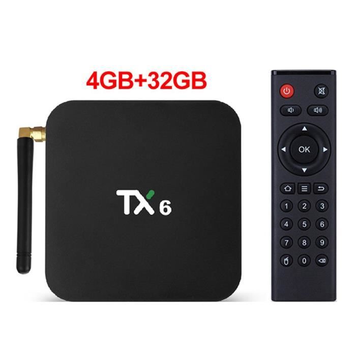Ue Plug - TX6 4G32G - TX6 Android 9.0 Android TV box 4GB 64GB Allwinner ...