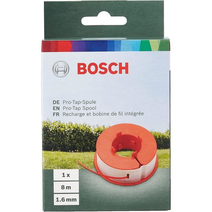 Bosch F016800175 Bobine de Fil pour Easytrim et Combitrim 8 m x 1,6 mm[6] - Cdiscount Jardin