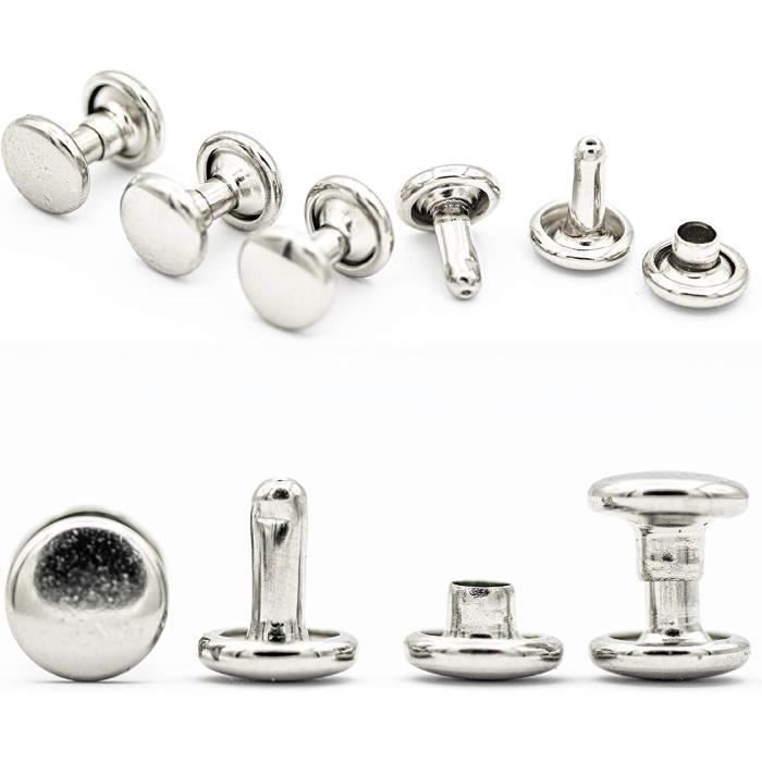 Rivet à tête ronde, coiffe ronde frapper Rivet en aluminium, M3, M4, M5 ...