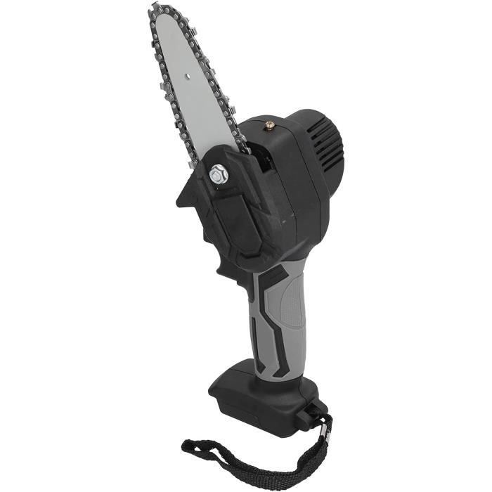 Mini tronçonneuse, scie à chaîne sans fil portable à 4000 tr-min pour ...