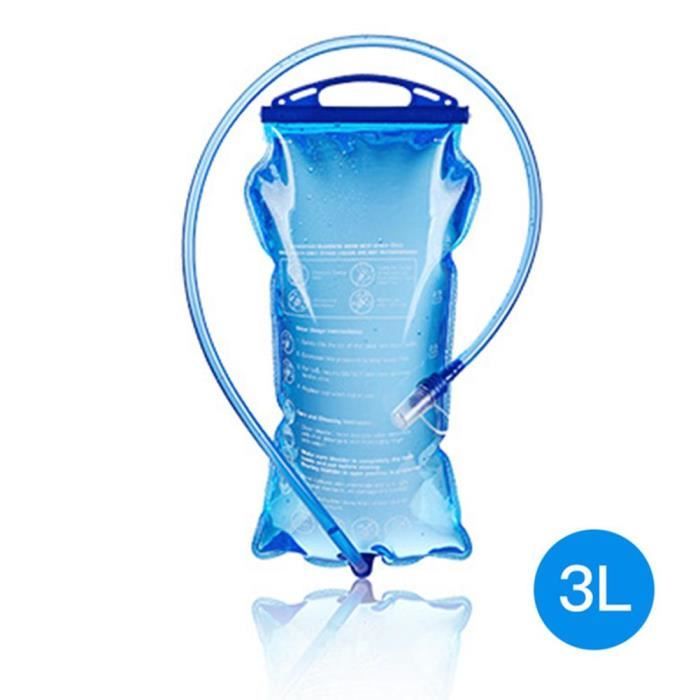 Sport,Sac d'hydratation pour la vessie,sac de rangement sans BPA,1,5 l,2l,3l,pour le Camping,la ...