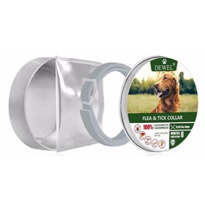 Dewel Pet Dog Collar Anti Flea Ticks Mosquitoes Insect Outdoor Large ...