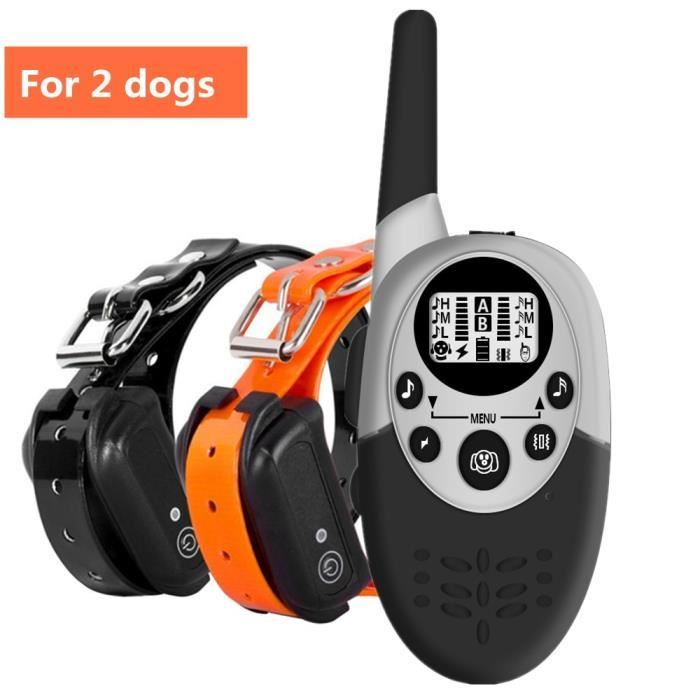 1000m Waterproof Dog Training Collar Rechargeable Anti Barking Control ...