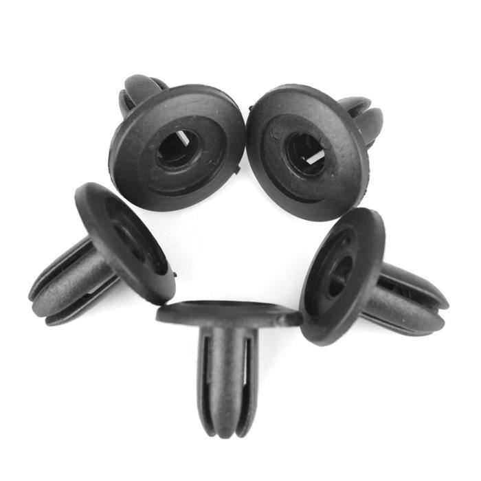Dilwe garniture de goupille de poussée 100Pcs Rivets En Plastique De ...