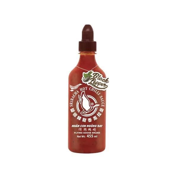 SRIRACHA - Sauce au Piment Sriracha au Poivre Noir - 455ml - Cdiscount ...