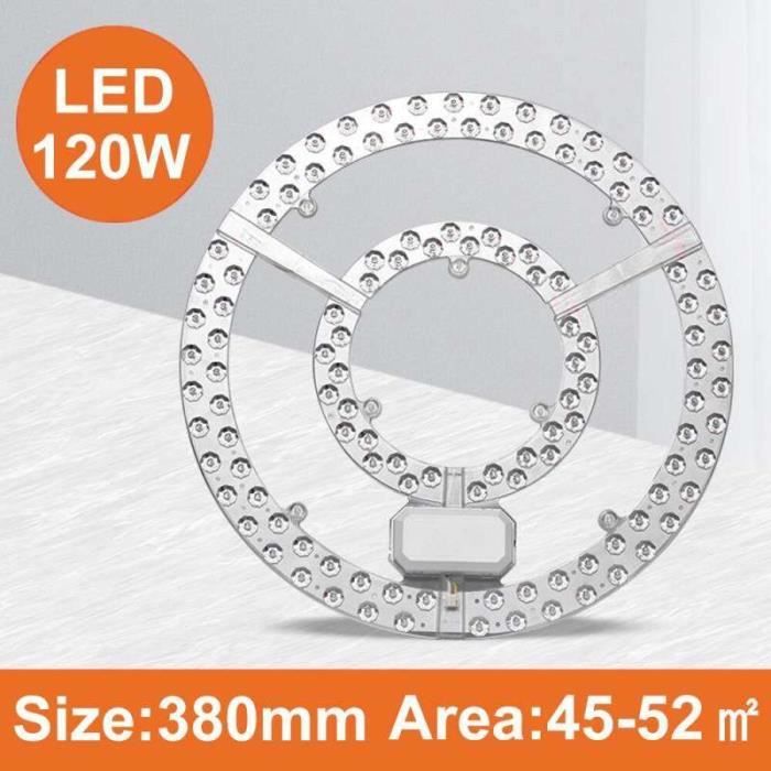 PLAFONNIER,120w Tri-color Light Panneau LED à intensité variable avec ...