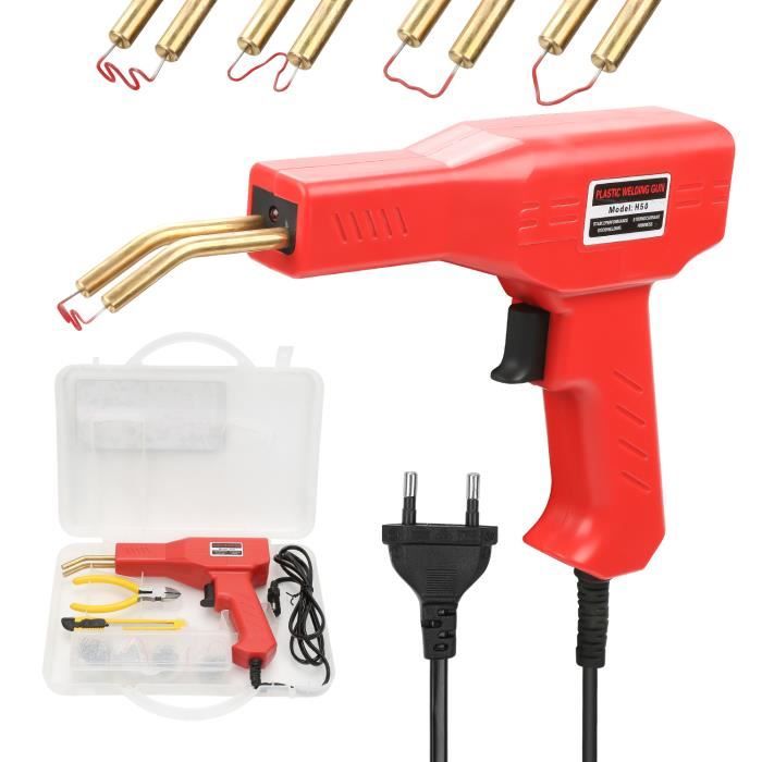 Izrielar Soudeuse en plastique, kit de réparation de pare-chocs de voiture, outil de soudageFER ...
